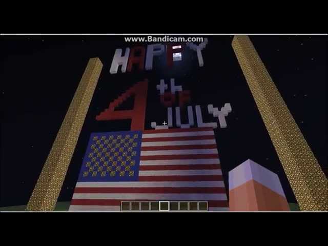 Fourth of July Fireworks!!! Minecraft Map