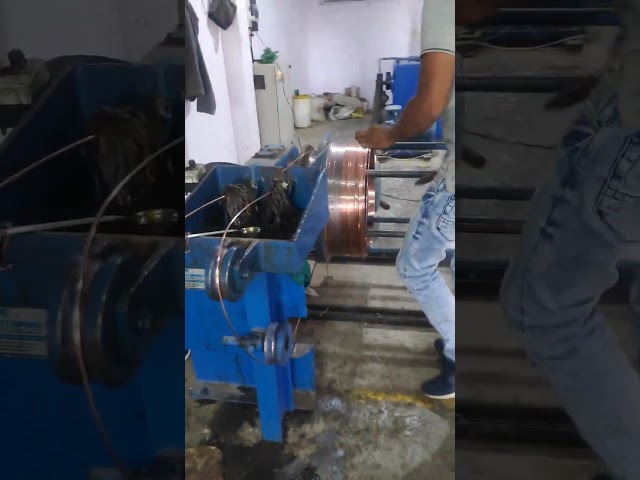 copper & Aluminum wire spooler machine - Pneumatic Spooler Machine ...