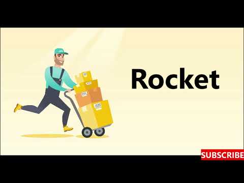 Rocket : One Word Definition : What is Rocket ?