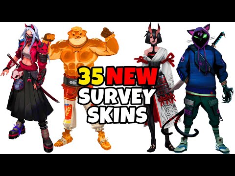 FIRST LOOK At 35 NEW Fortnite Skins - Ancient Japan Season SOON?! (Reviewing Survey Skins)