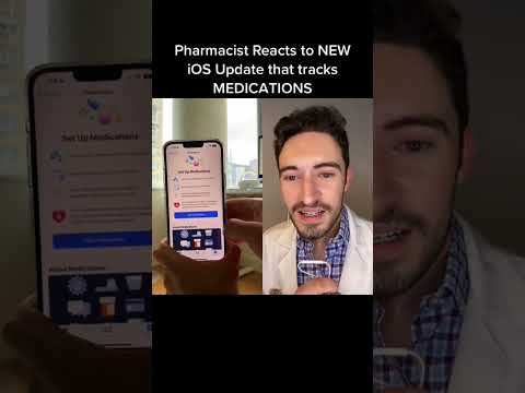 NEW Medication tracking feature on Apple Health App #pharmacist #pharmacy #medication #apple #ios