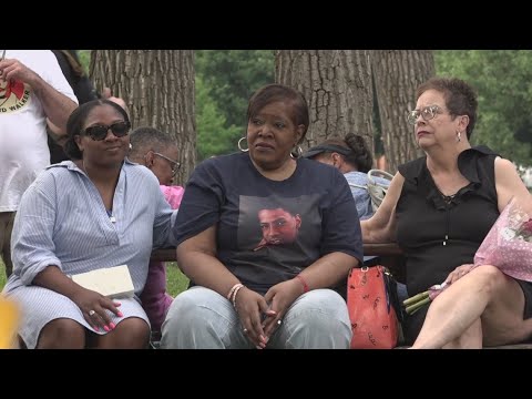 Dozens of community members gather in Akron to mark three years since death of Jayland Walker