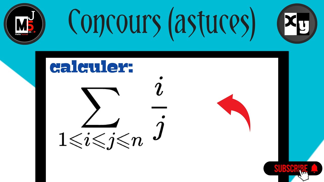 Preparation concours des grandes écoles: Astuces des doubles sommations