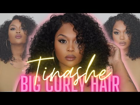 Detailed Style & Review | Big Curly Hair ft Tinashe Hair | A Perfect Valentine’s Day Wig