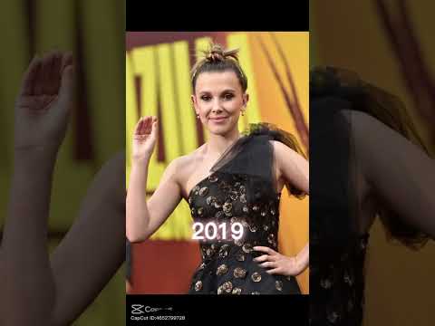 Millie Bobby Brown évolution 2014-2022