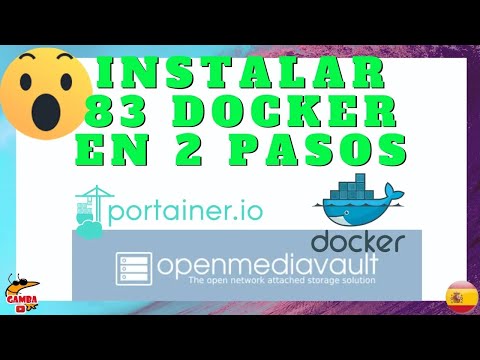 😱 Instalar DOCKER FÁCIL usando PLANTILLAS - OMV - REDDIT