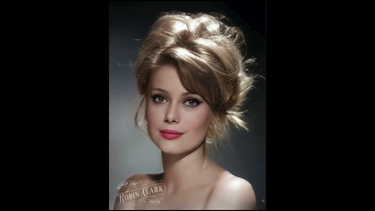 A glimpse into the past: Catherine Deneuve in vibrant color from 1963 Paris.