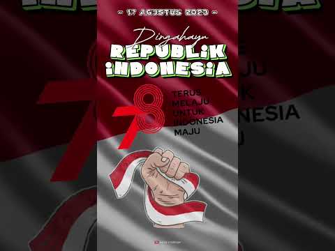 Logo Resmi HUT RI 78 Tahun