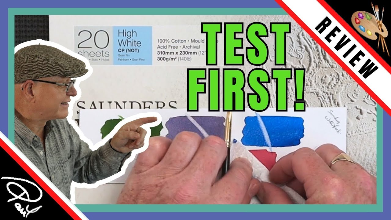 BEST PAPER for Watercolor?  (8 Ways to Test a New Watercolor Paper)