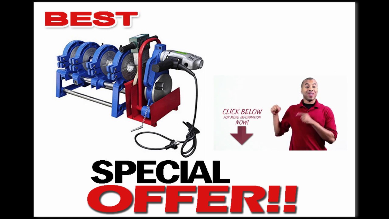 110V four clamps manual Pipe Butt Fusion Welding Machine Welder | best