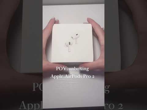 UNBOXING Apple AirPods Pro 2! #unboxing #airpods #shorts