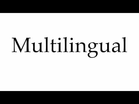 How to Pronounce Multilingual