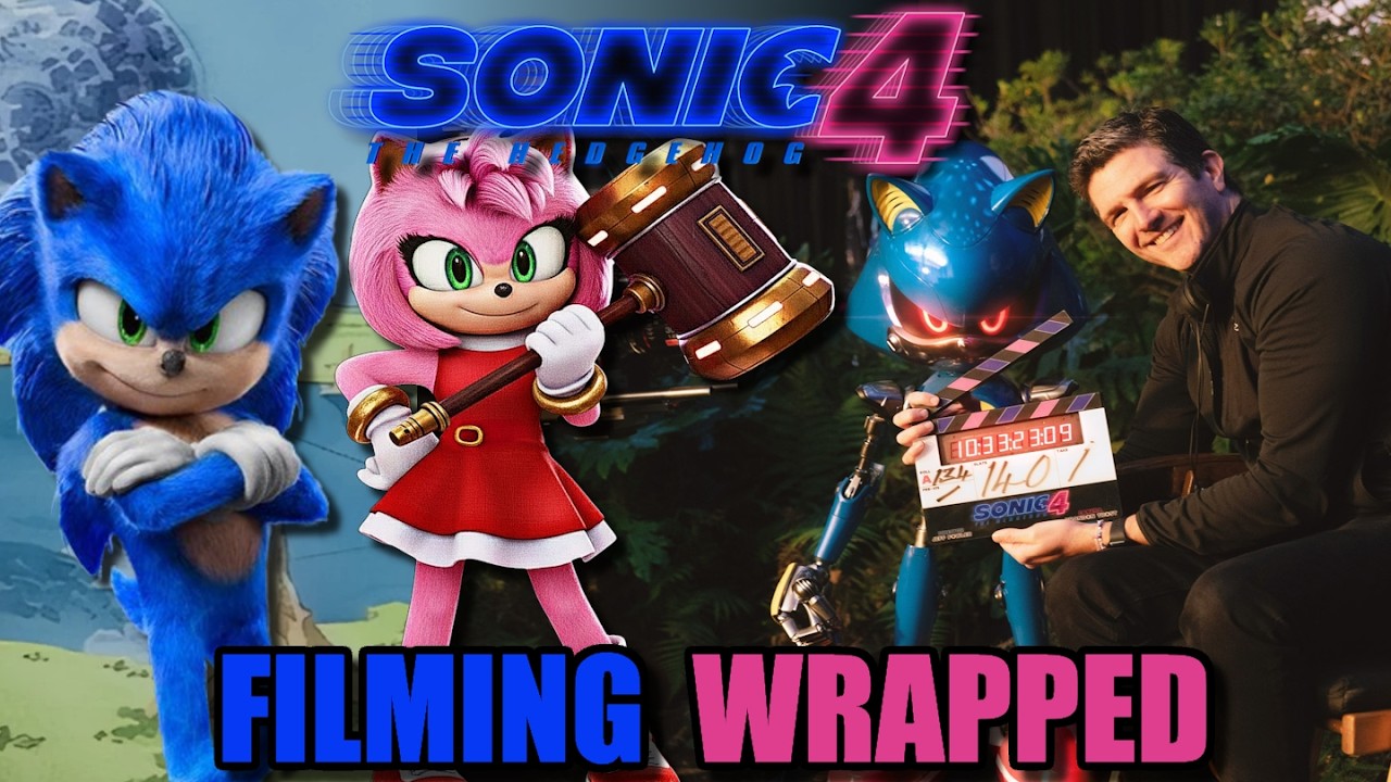 Sonic The Hedgehog 4 Filming Has Wrapped