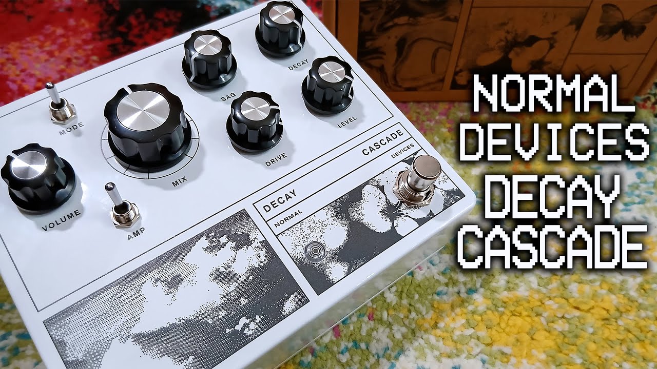 Normal Devices | DECAY CASCADE Layering Reverb Distorter | VIDEO REVIEW [NO TALK / ONLY TONES]