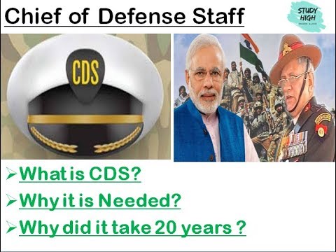 what is (CDS) Chief of defense staff|New appointment.Cuurent news|Importnt for army /navy/airforce/