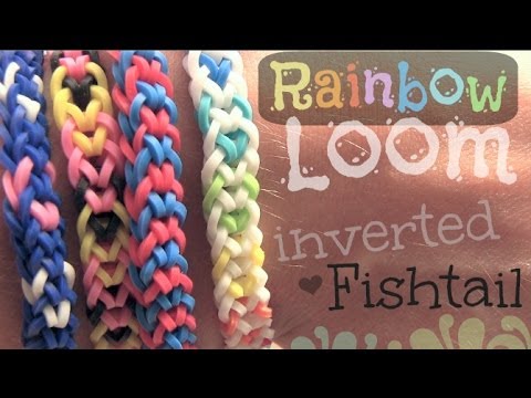 inverted fish tale | Loom bands by kids for those who know nothing