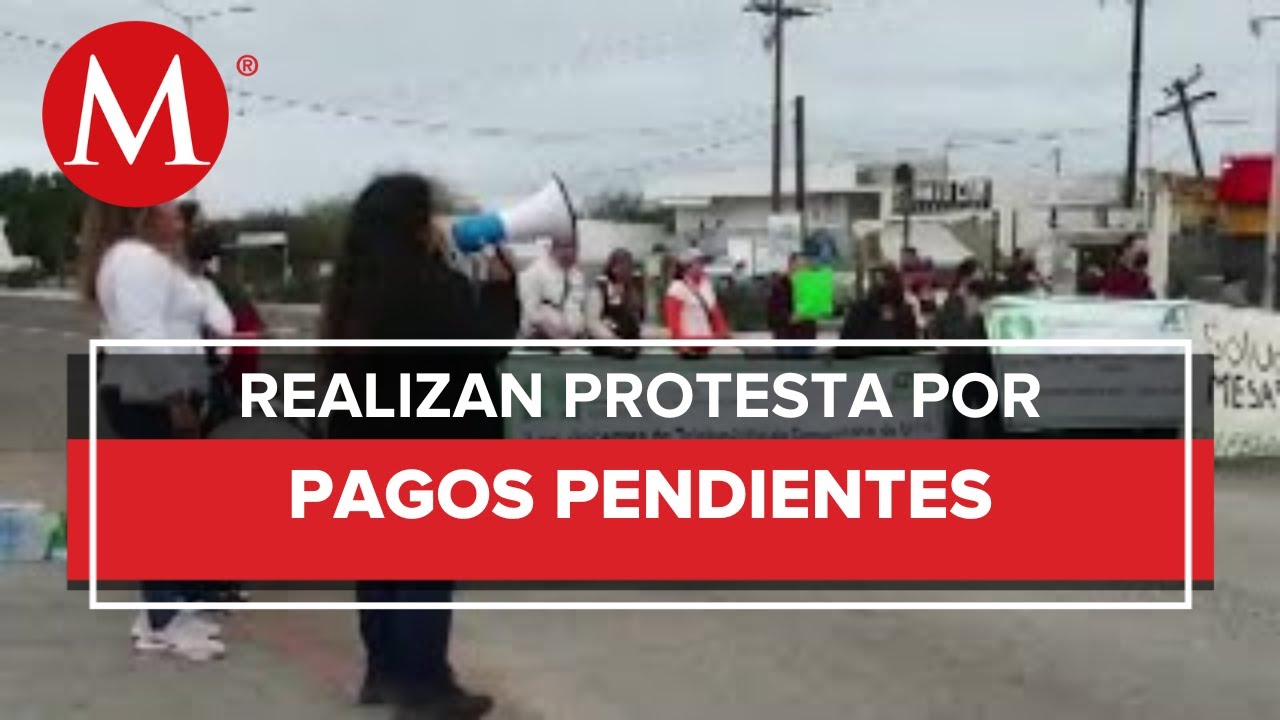Profesores de telebachilleratos protestan por pagos pendientes en BCS