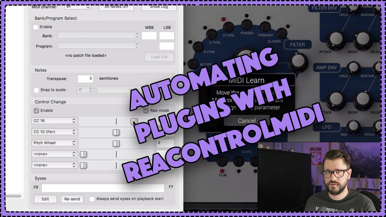 Automating Plugins with ReaControlMIDI - Tutorial