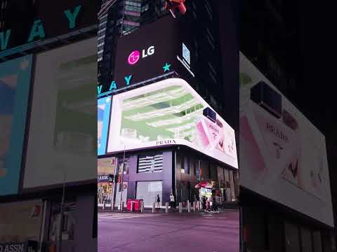 3D Billboard in Times Square