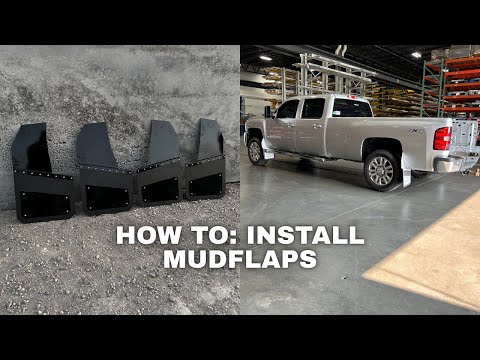 Install Guide - JB PRODUCTS KICKBACK MUDFLAPS