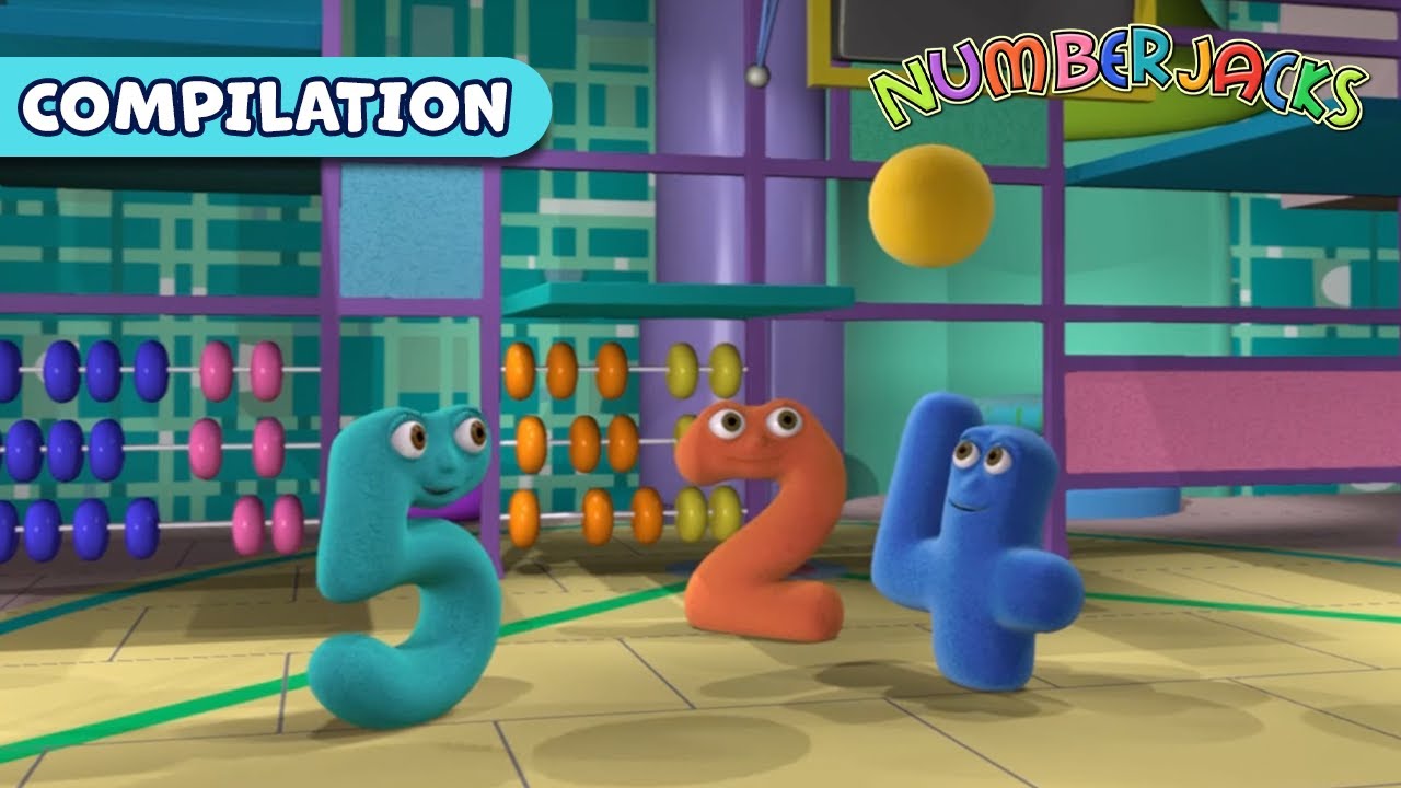 Counting to 10! | Numberjacks Full Episode Collection