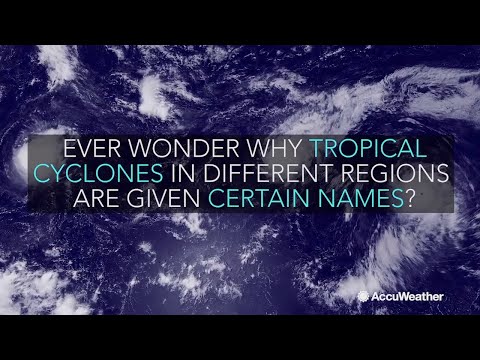 Why and how do we name hurricanes?