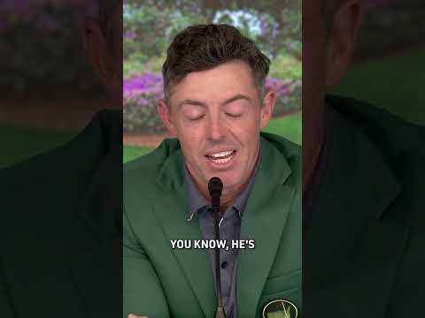 Rory gets emotional when talking about his caddie Harry 🥹