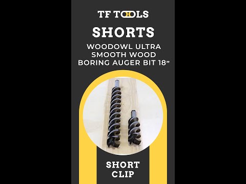 WoodOwl Ultra Smooth Wood Boring Auger Bit 18" Length - TF Tools