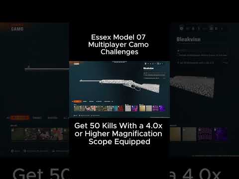 Essex Model 07 Multiplayer Camo Challenges #blackops6 #callofduty