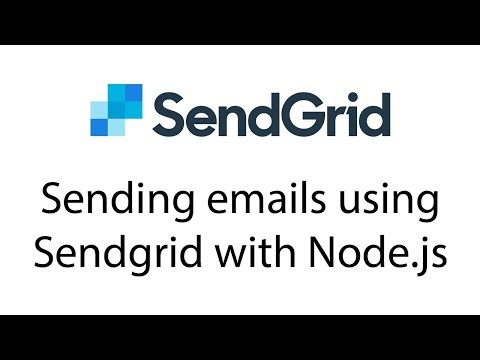 Sending emails using Sendgrid with Node.js