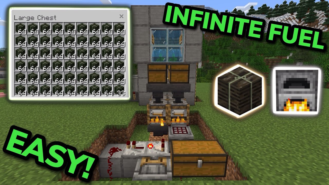 NEW SIMPLE 1.21 FUEL FARM TUTORIAL in Minecraft Bedrock (MCPE/Xbox/PS/Switch/PC) - Minecraft ...