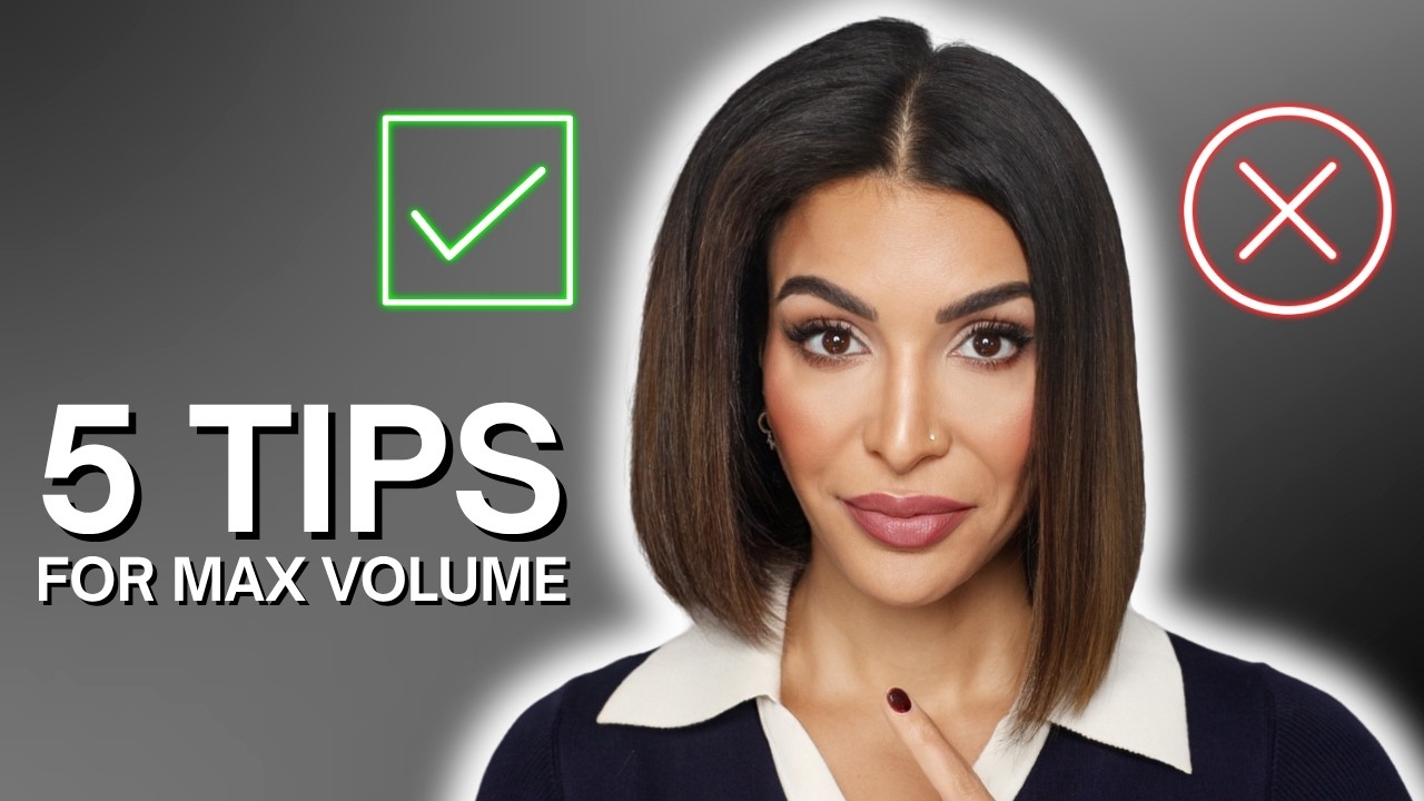 Ultimate Guide to Volume if you have FINE/THIN HAIR