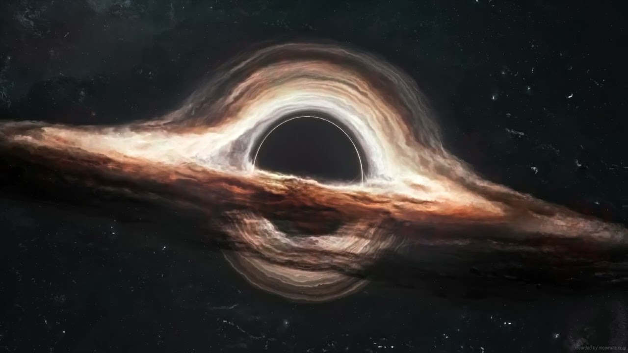 Black Hole Dark Space 4K Live Wallpaper