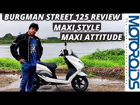 Suzuki Burgman Street 125 India Review: Big on Quality, Comfort and Presence, Good Performance Too!