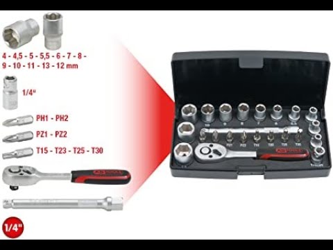 ks tools socket set 1/4"