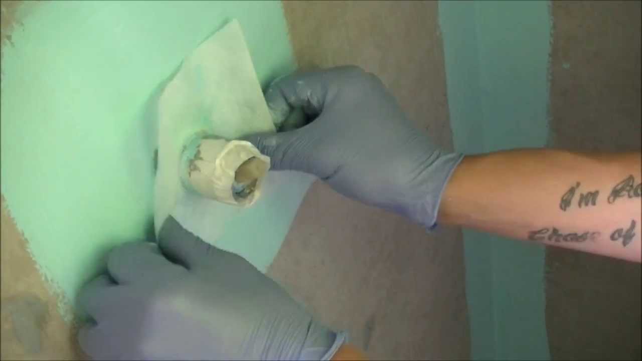 Melbourne Waterproofing Membrane System around taps from Australian Waterproofing Company