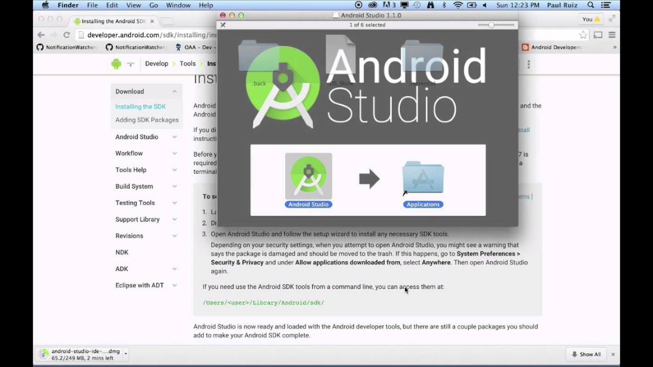 Getting Started With Android: Installing Android Studio