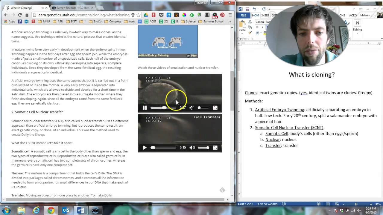 What Is Cloning? Notes