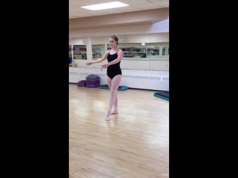 Technique for basic Piqué turns - NATD Ballet.