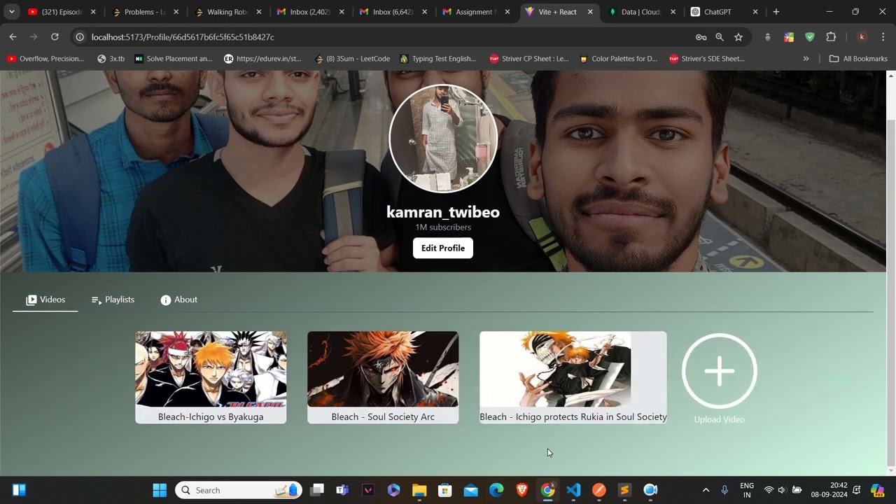 MERN Stack Project (Twibeo)demo - For CS students