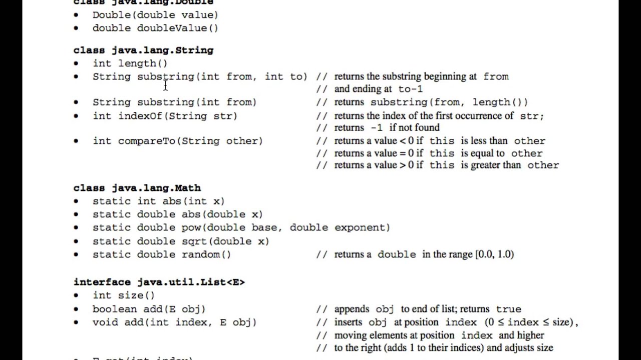 The Quick Reference Guide