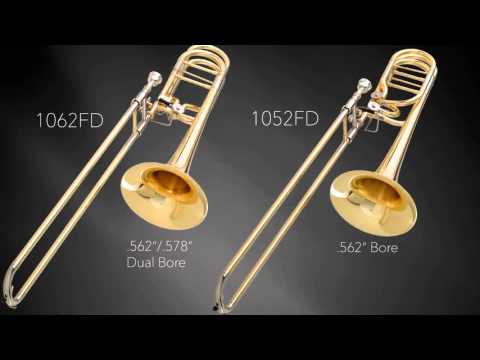 Getzen Bass Trombone - 1062FDR - Rose Brass Bell | Reverb