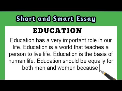 Education essay in English | Best essay writing | Write simple essay on education