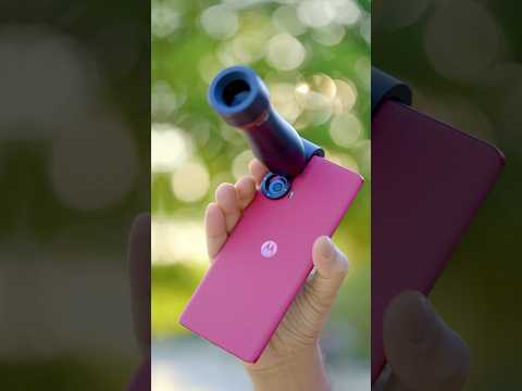Moto Edge 50 Fusion Ban Gaya DSLR β
Kase 200mm Telephoto Mobile Lens π₯π #motorolaedge50fusion