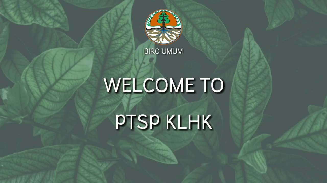 TUTORIAL PTSP ONLINE KLHK