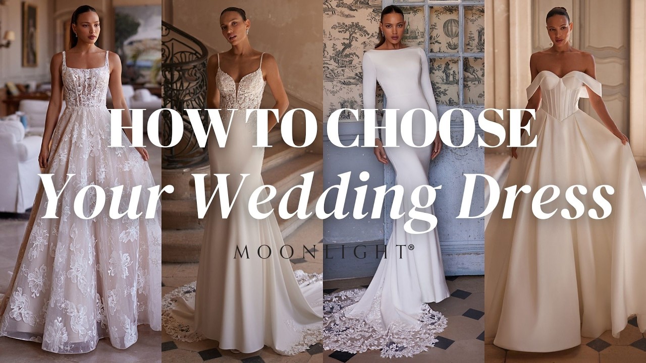 How to Choose Your Wedding Dress: Silhouettes, Necklines & Fabrics Explained