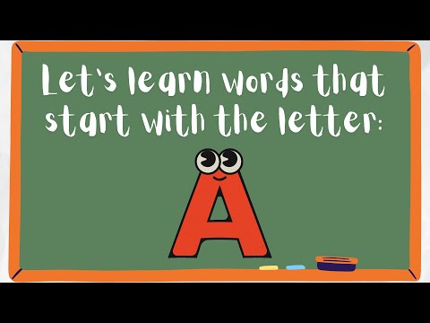 WORDS THAT START WITH THE LETTER "A"