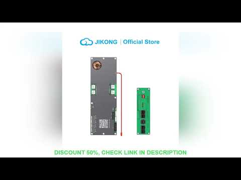 JIKONG BMS 8S/16S 24V 48V LiFePo4 Li-Ion Battery 100A 150A 200A Household Energy BMS to Inverter Act