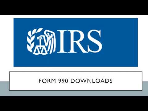Download and Decompress IRS Form 990 Data in XML Files