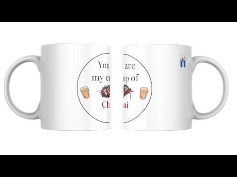 “You Are My Cup of Chai” Mug – Quirky Tea Lover’s Gift for Friends, Partners & Chai Addicts
